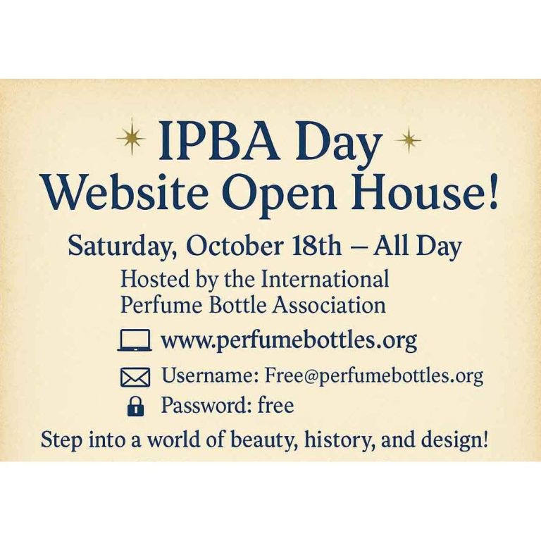 IPBA - International Perfume Bottle Association