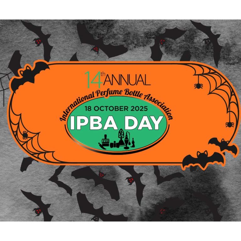 IPBA Day Spooky Zoom Meeting - International Perfume Bottle Association